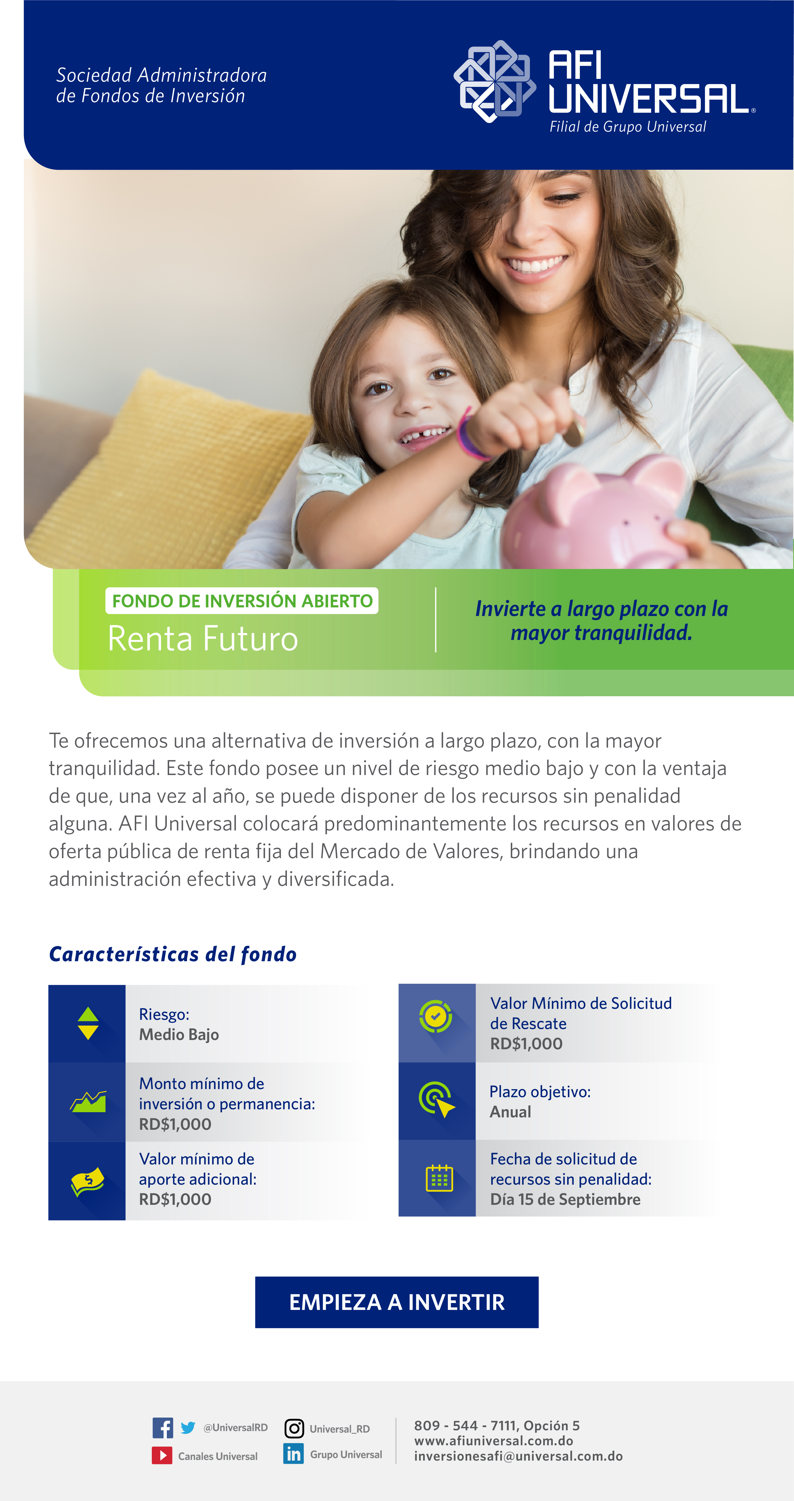 Repositorio Productos AFI Universal